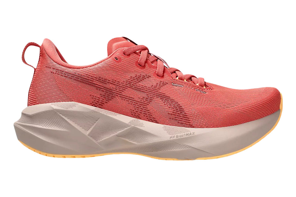 Asics Novablast 5 B Dark Pink Clay/Rubble Red Womens – Comfort Plus ...